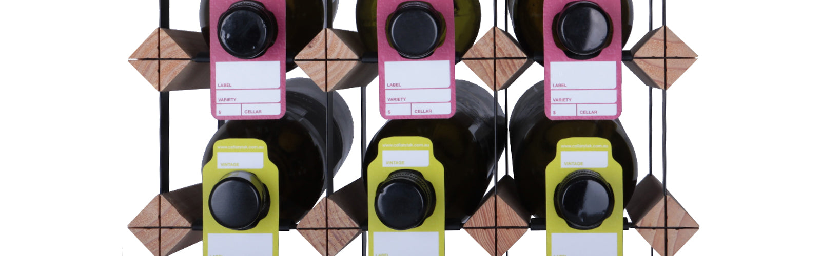 Neck Tags on your wine bottles help to identify with history, year ...