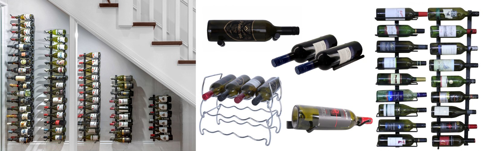 Metal Collection wine racks inc Label View, Trent, StackRack, Rio Rack ...